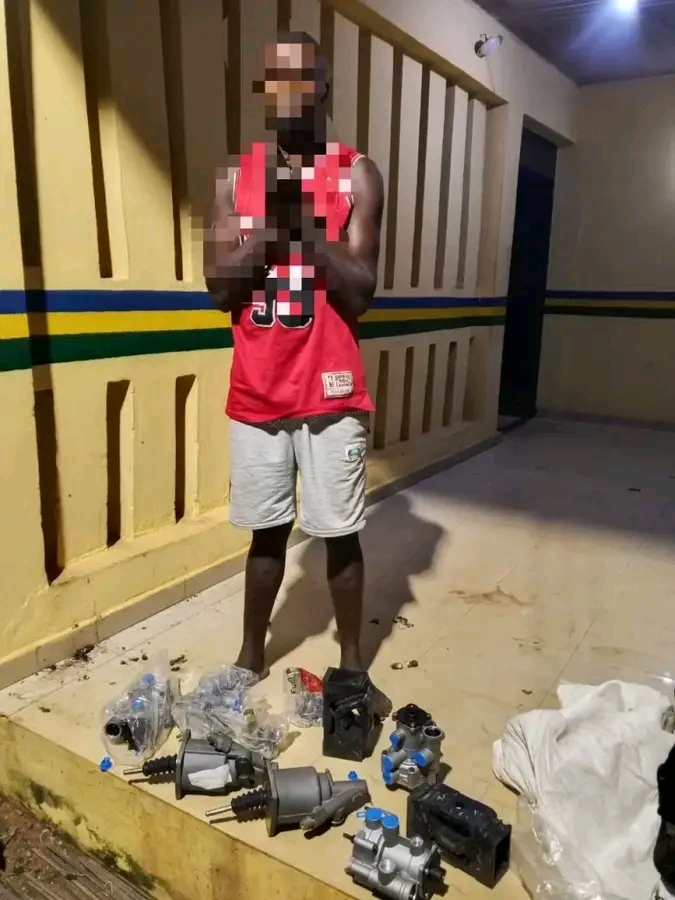 "Ogun Police Arrest Security Guard Over Alleged Theft Of Motor Spare ...